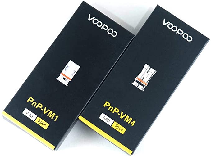Voopoo PNP VM4 Coils (5 pack) - 0.6ohm - Electromist.co.uk