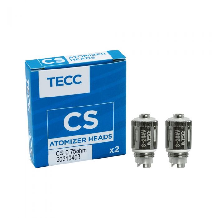 Tecc CS Air Coils 0.75ohm 2 Pack - Electromist.co.uk